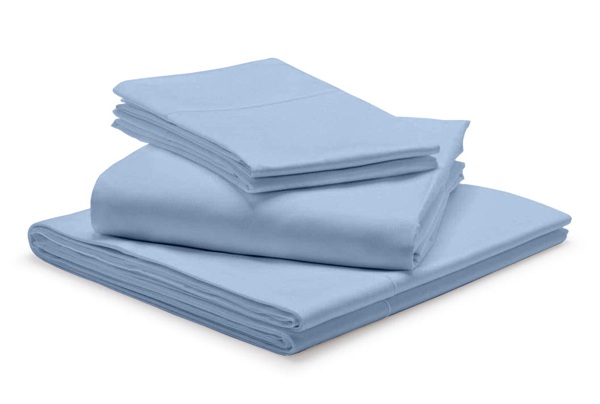 1000-Thread Count 100% Egyptian Cotton Queen Sheet Set, Long Staple ...