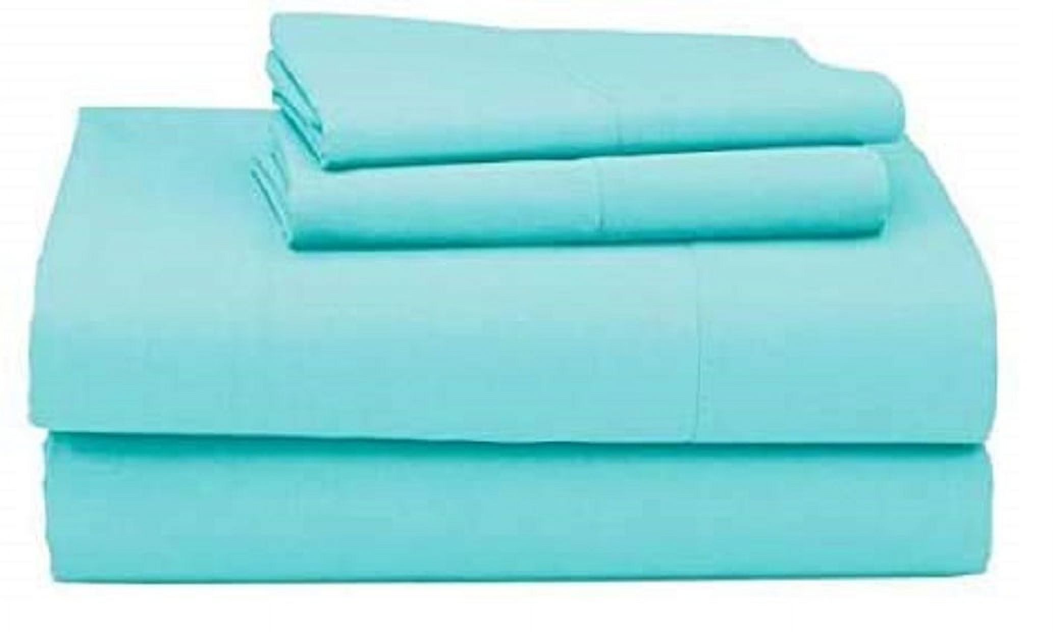 1000 Thread Count 4 Pcs Bed Sheets Set Solid Egyptian Cotton Twin Size ...