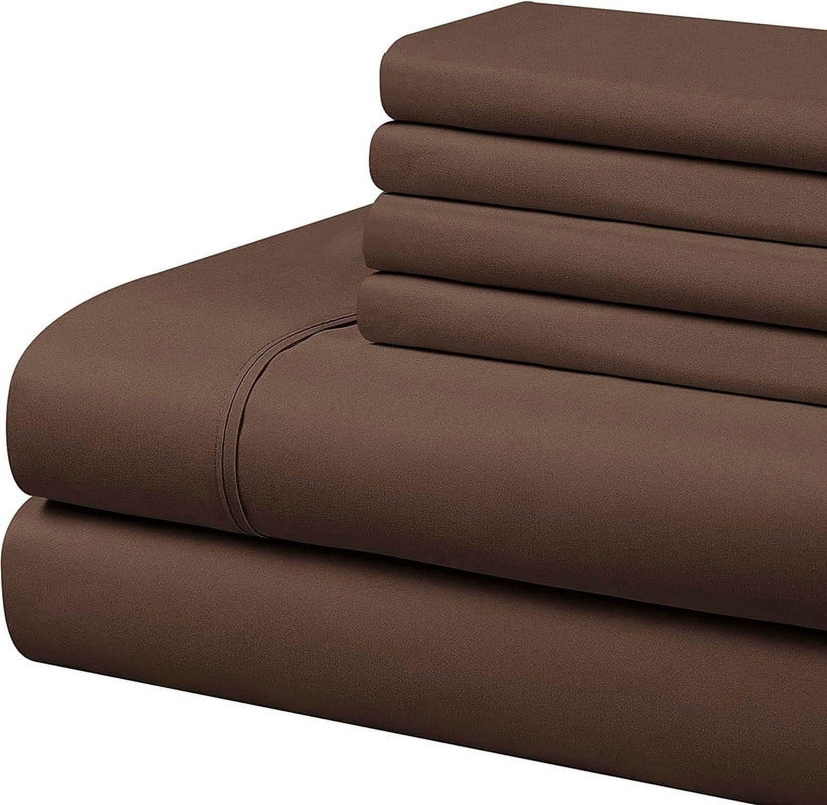 1000-Thread-Count 6 Piece Sheet Set - 100% Pure Egyptian Cotton Sheets ...