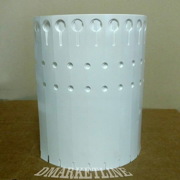 1000 WRAP AROUND PLASTIC THERMAL PLANT LABELS 7" x 3/4" Nursery tree ...