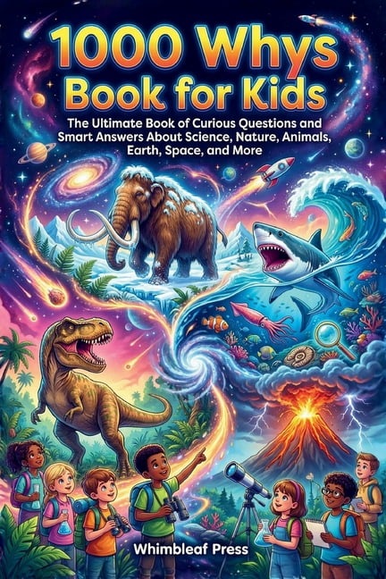 1000 Whys Book for Kids: The Ultimate Book of Curious Questions and ...