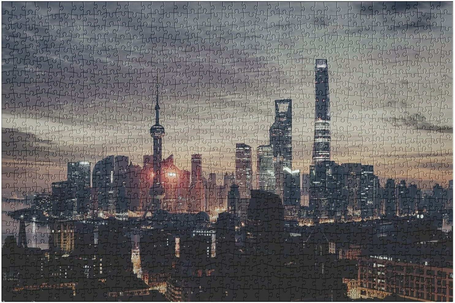1000 adult wooden jigsaw puzzles for World Landmark Travel, brain ...