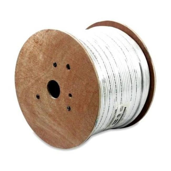 1000 ft. 600 Mhz 6E04UPWH3N Cat6e Plenum Cable, White - Walmart.com