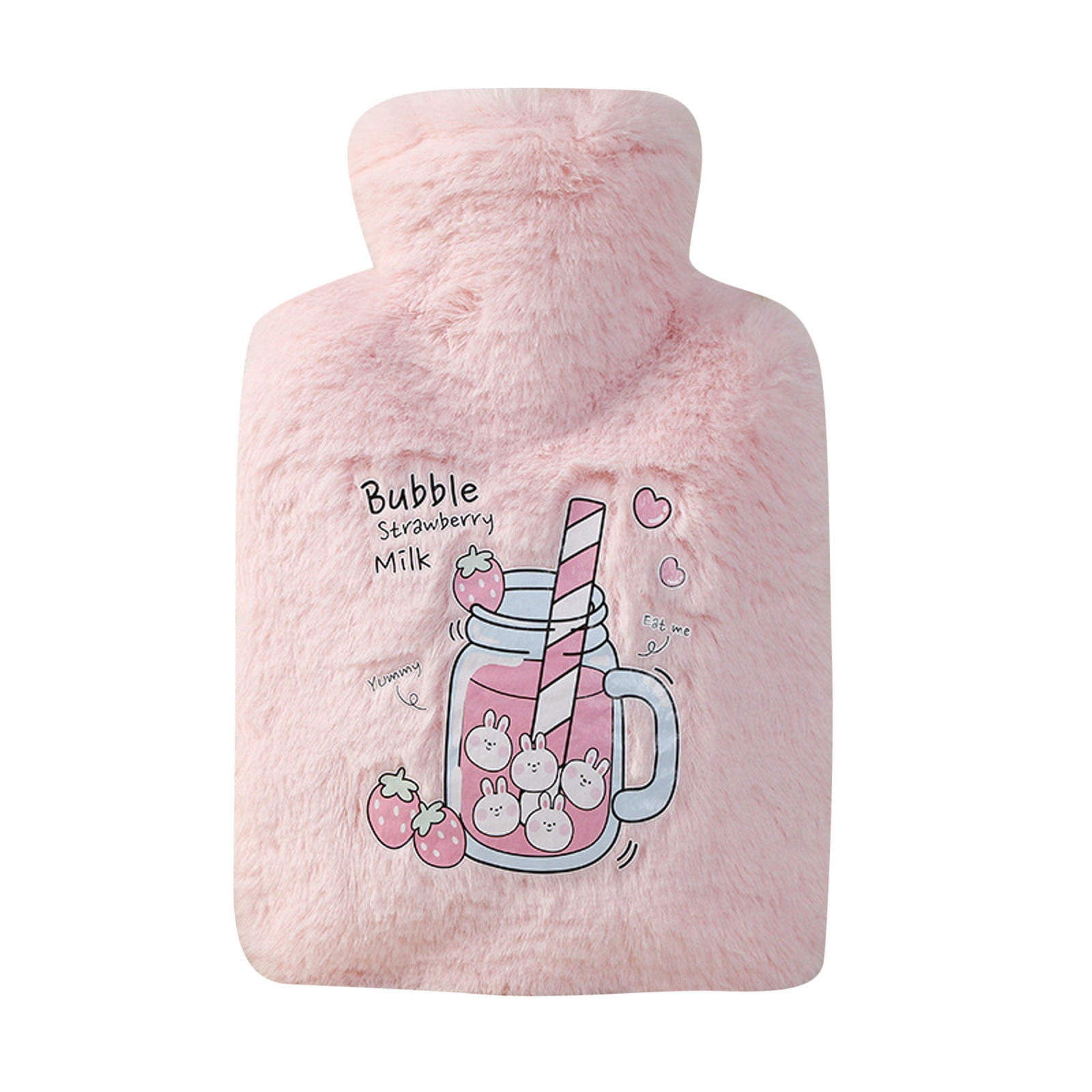 1000 ml Reusable Hot Water Bottle with Plush Cover – Pocket Heat Pad ...