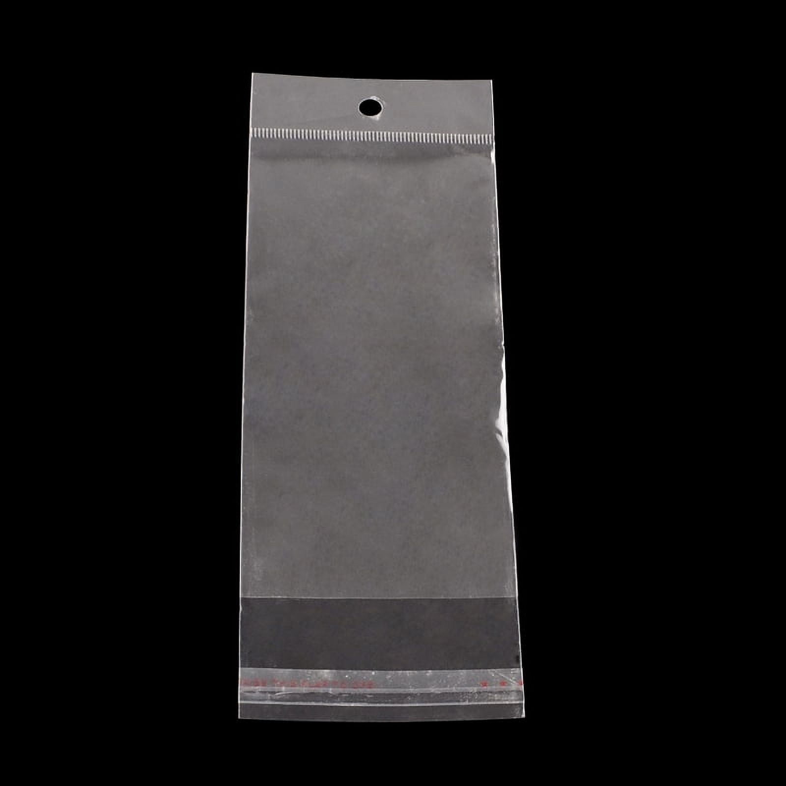 1000 pc Rectangle OPP Cellophane Bags Clear 19.5x9cm Unilateral ...