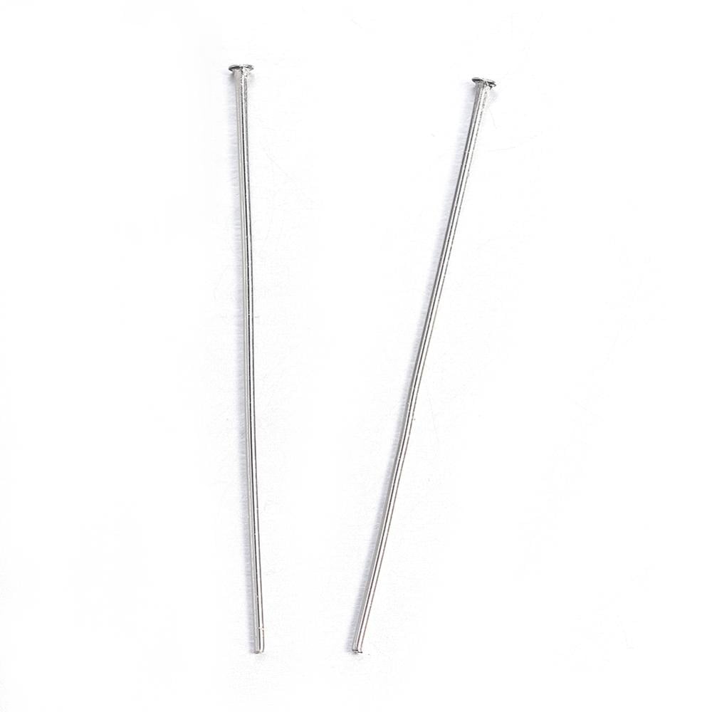 1000 pc Tarnish Resistant 304 Stainless Steel Flat Head Pins Stainless ...