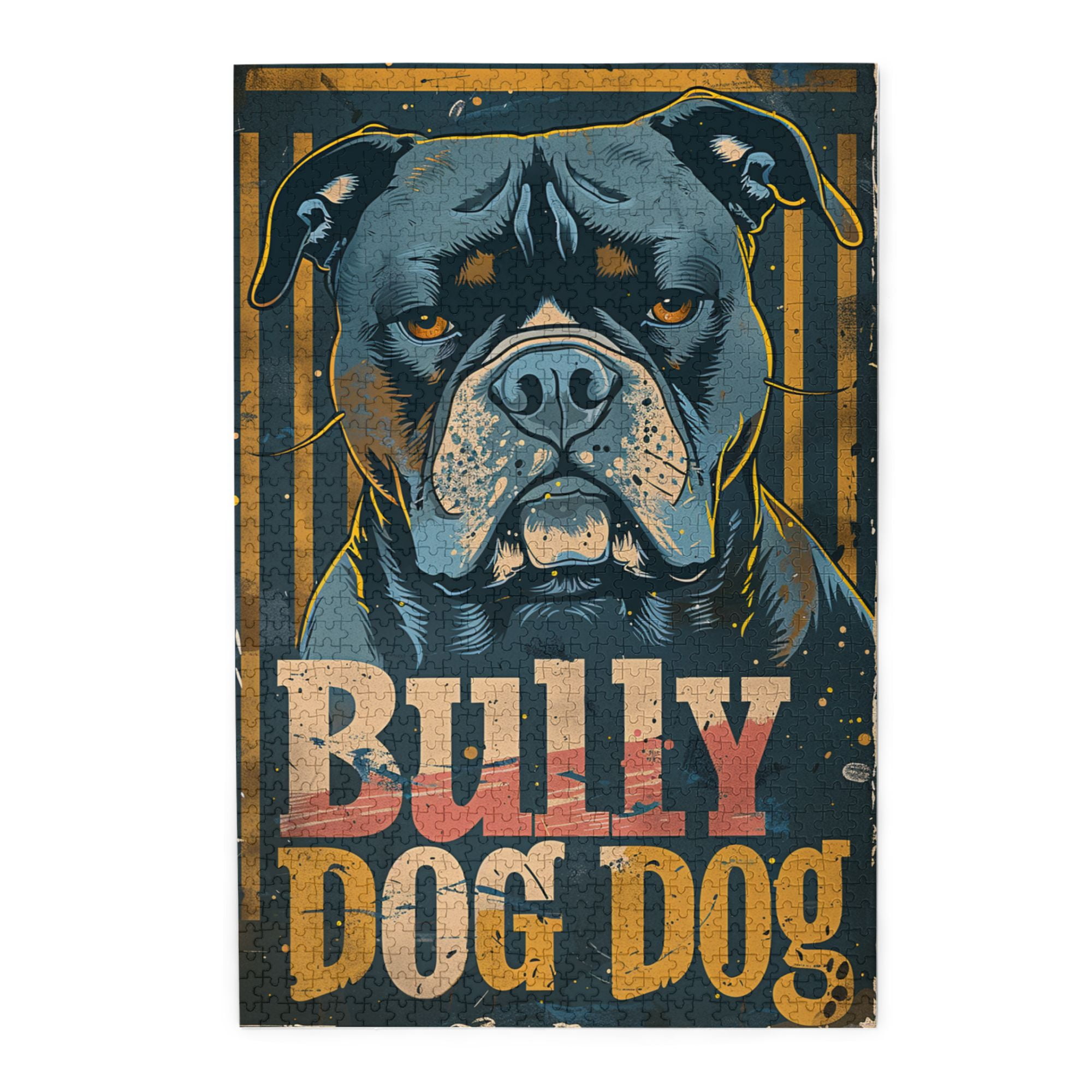 1000 pcs Bully Dog Slogan 1000 piece puzzle for adults,Challenging ...