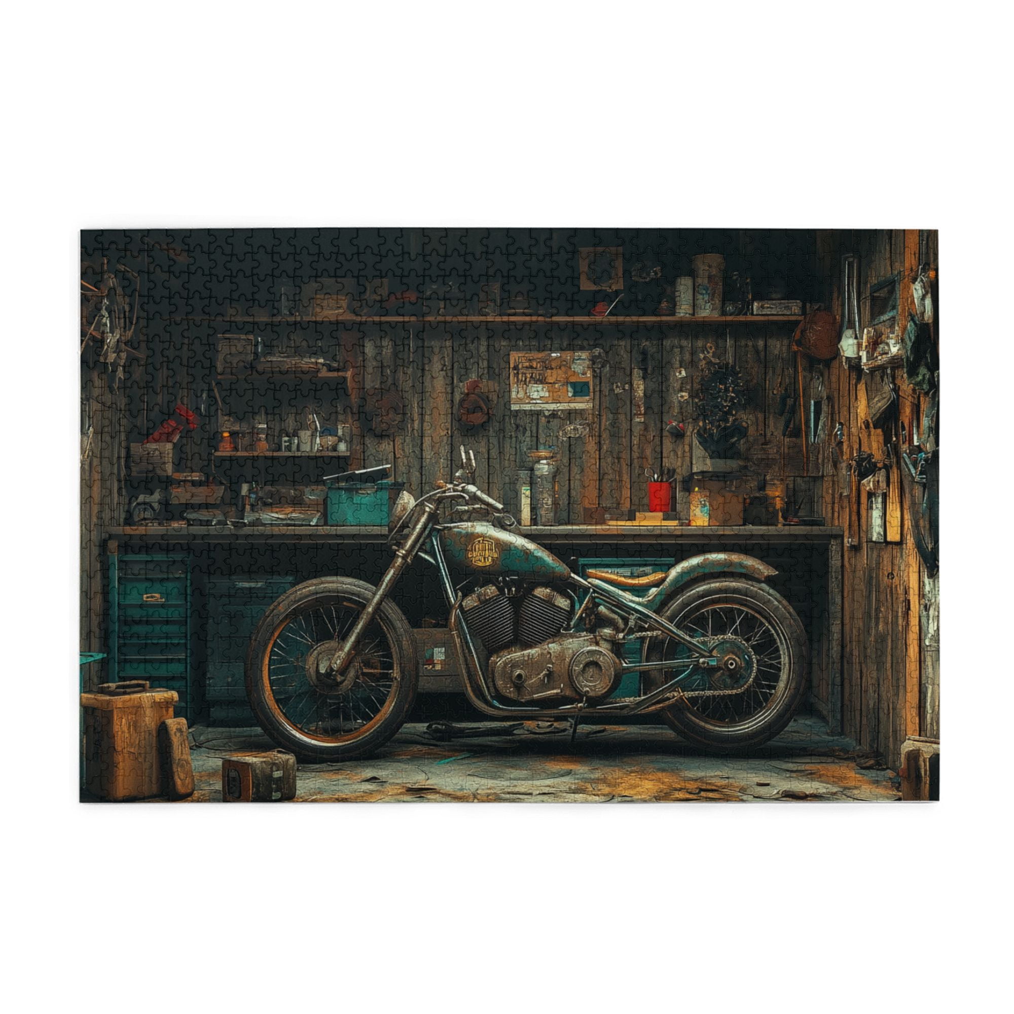 1000 pcs Indoor motorcycle puzzles for adults 1000 pieces,Classic ...