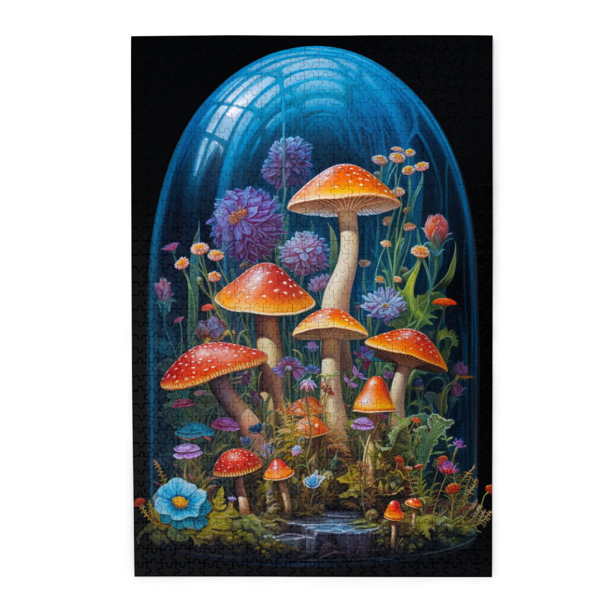 1000 pcs Mushroom Garden jigsaw puzzles 1000 pieces,Unique and ...