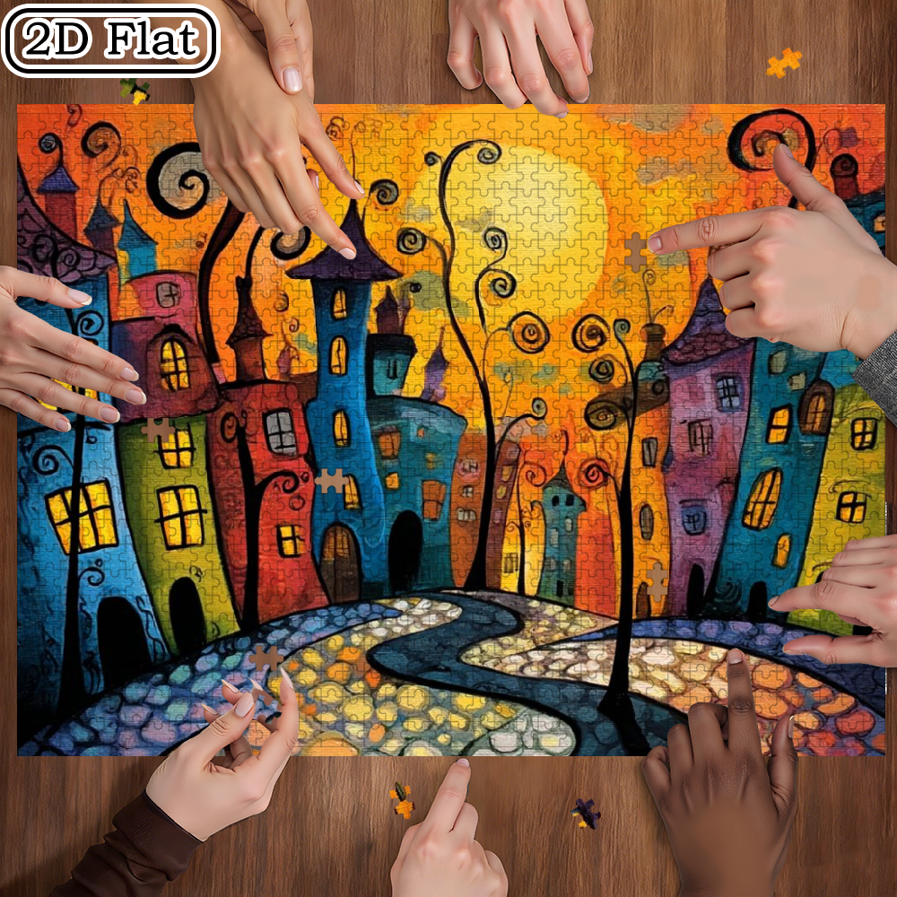 1000 pieces Paper Jigsaw Puzzle 74.9x49.9in Adult Mini Dream World ...