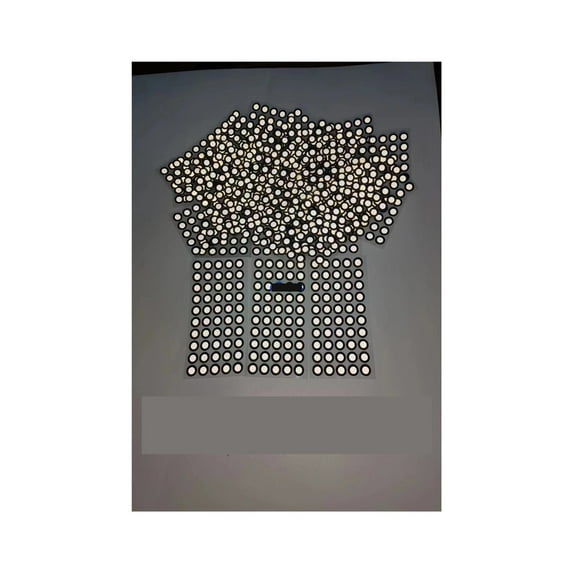 1000 point 3D Scanner Photogrammetry High Reflective Mark Point Mark ...