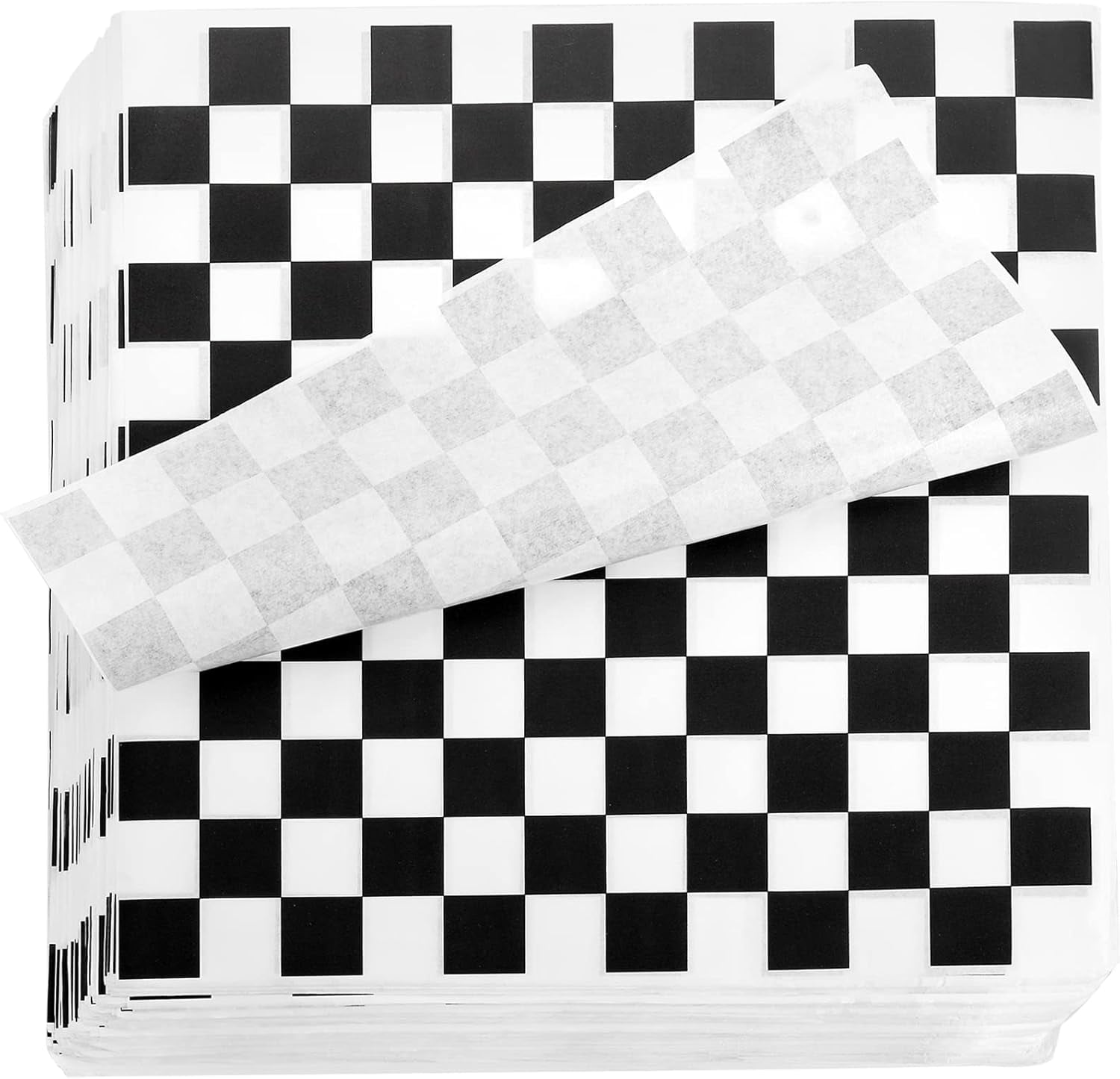 1000 sheets of 12 x 12 inch sandwich paper cooked food basket lined ...