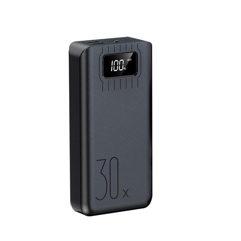 10000/20000/30000mAh Fast-Charging Power Bank with LED Light & Digital ...