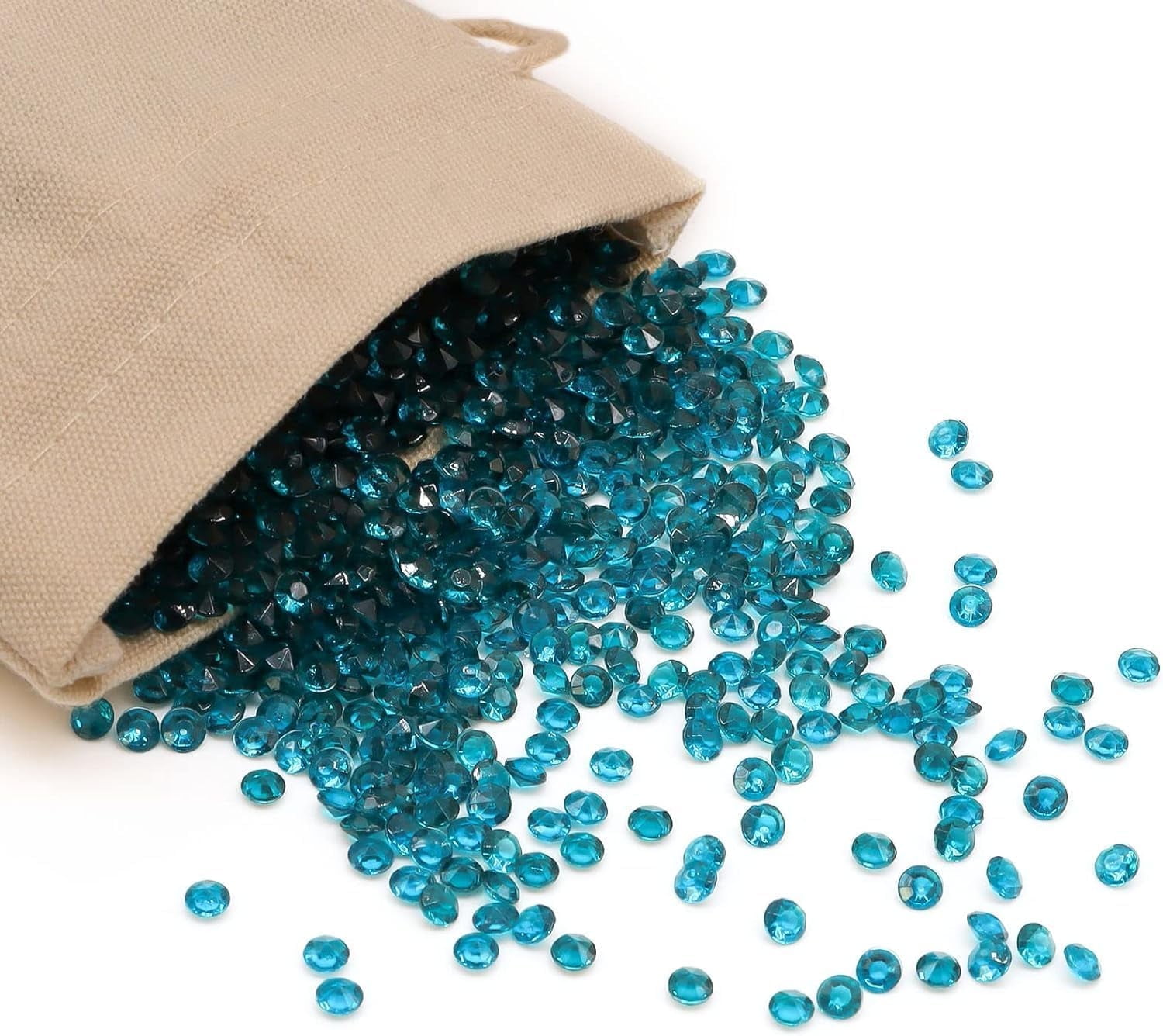 10000 Acrylic Mini Transparent Crystal Diamonds.4.5mm Acrylic Crystal ...