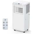 10000 BTU Portable AC with Black Top Cover, Cooling, Dehumidifying ...