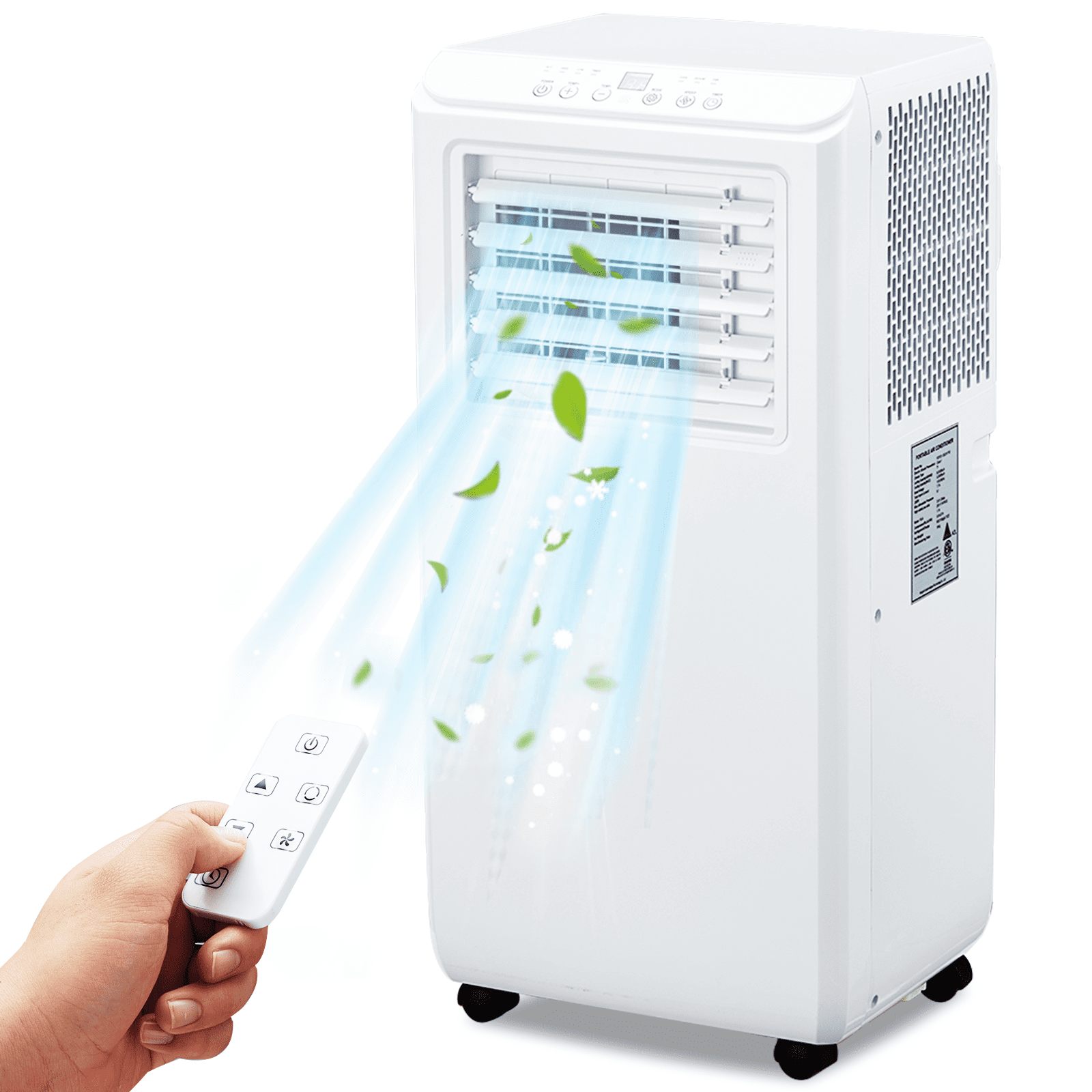 10000 BTU Portable Air Conditioner Unit, Air Conditioner with Cool, Fan ...