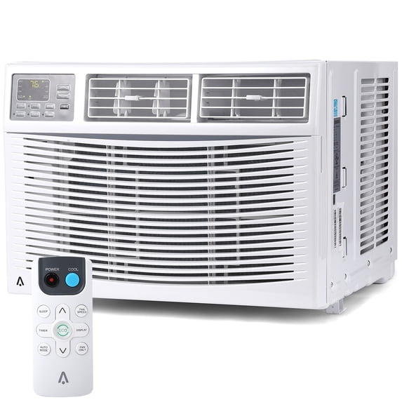 10000 BTU Smart Window Air Conditioner, Wi-Fi Connected Window AC Unit ...