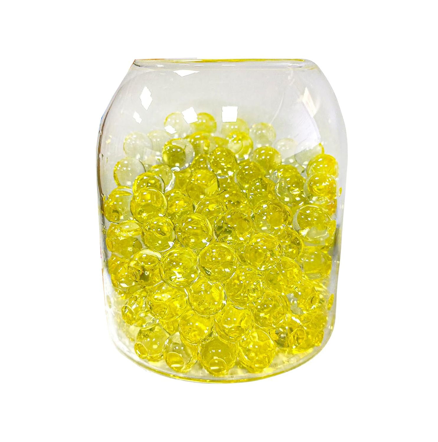10000 PCS Yellow Water Beads, Jelly Water Gel Beads for Vases, Water ...