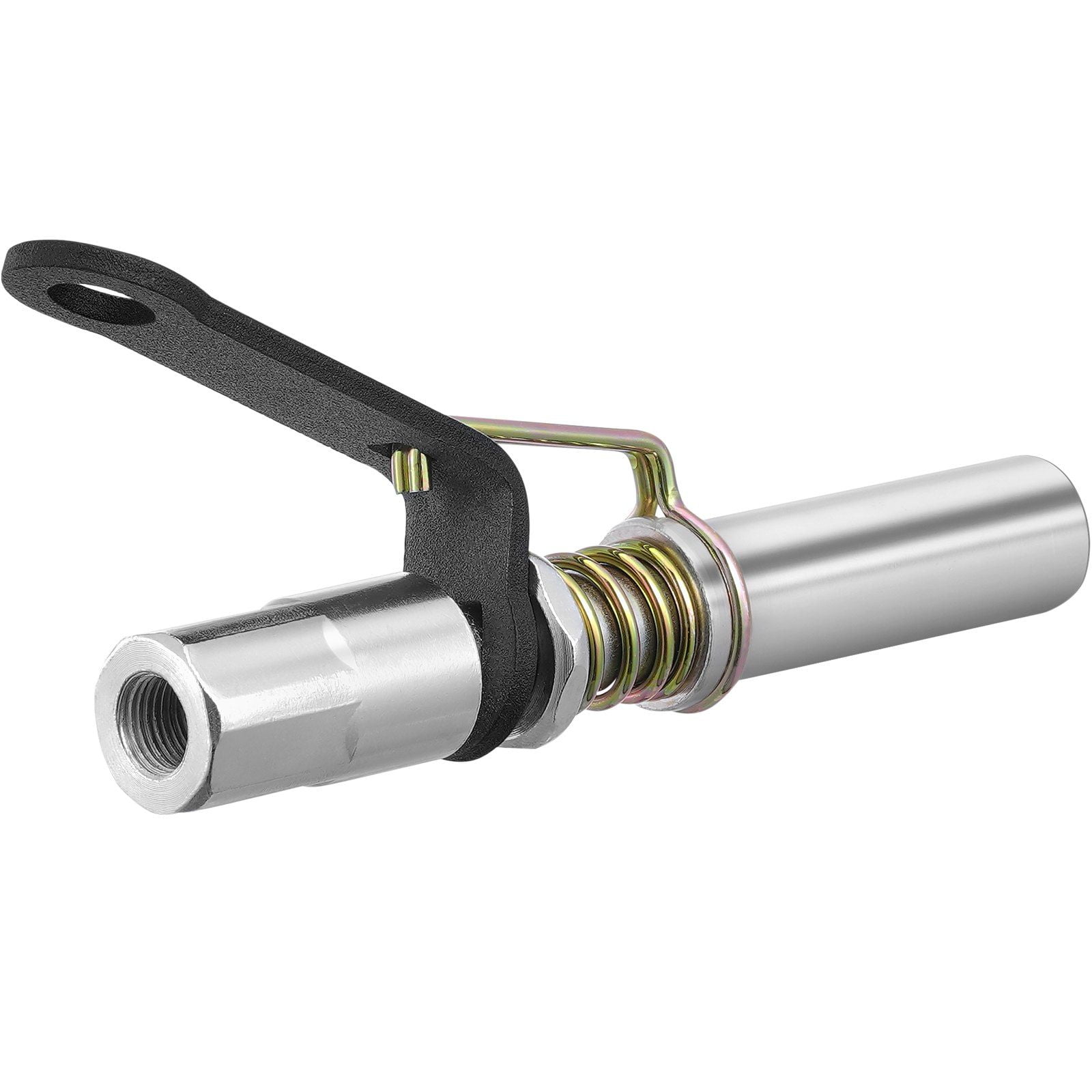 10000 PSI Grease Gun Coupler – 6-Jaw Locking Quick-Release Tip w/ Hose ...