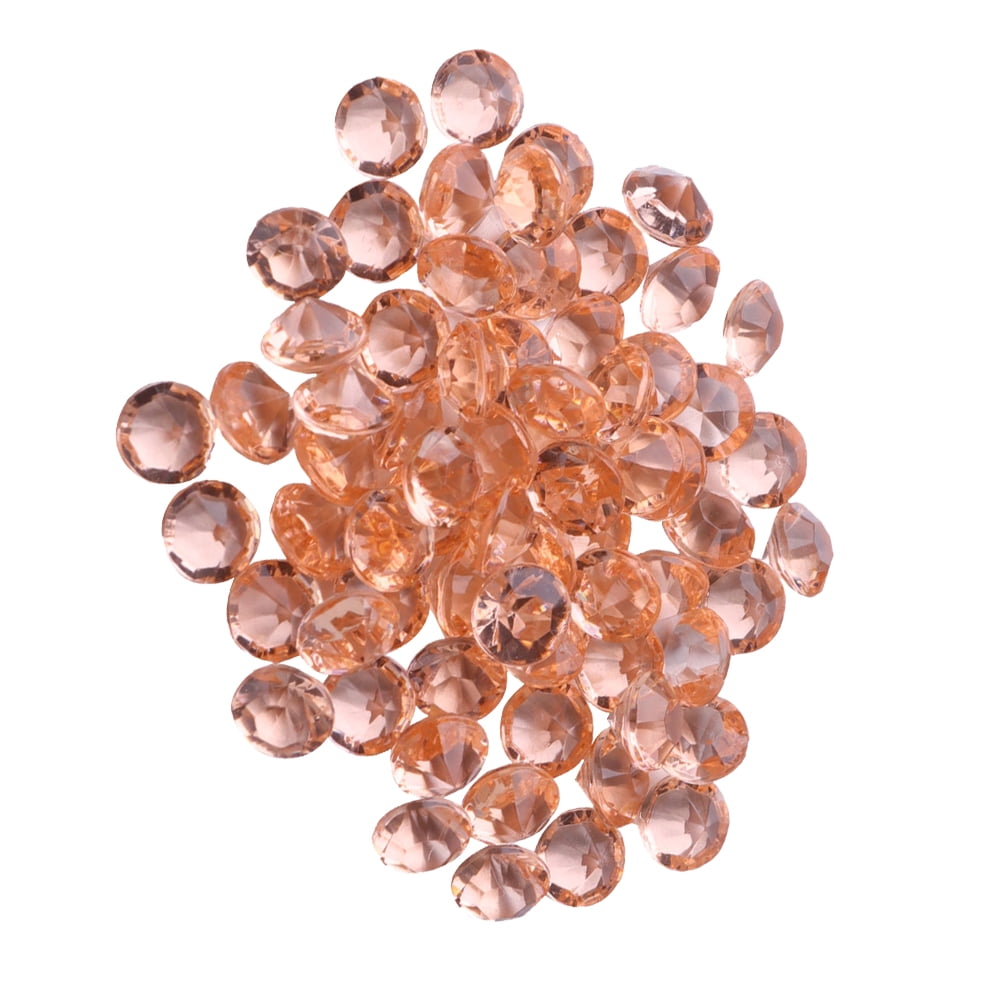 10000 Pcs Rose Gold Diamond Scatter Crystals Weddings Baby - Walmart.com