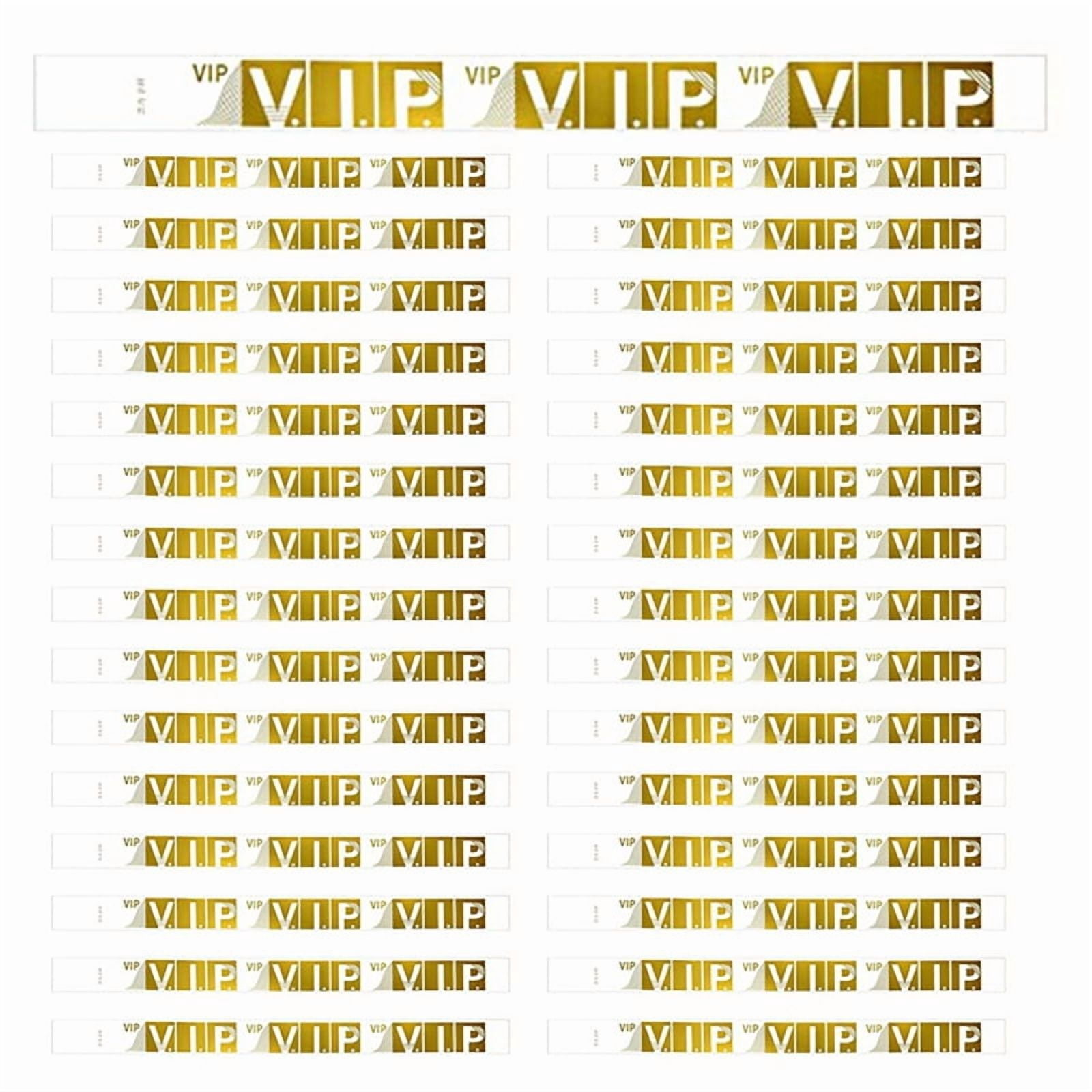 10000 Pcs VIP Wristbands Event Bracelets Personalized Party Wrist Bands ...