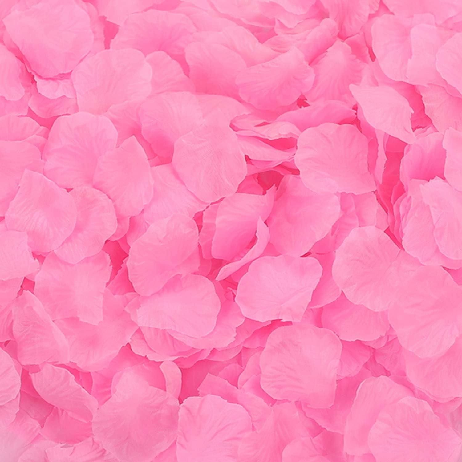10000 Pink Artificial Rose Petals - Perfect for Weddings, Propose ...