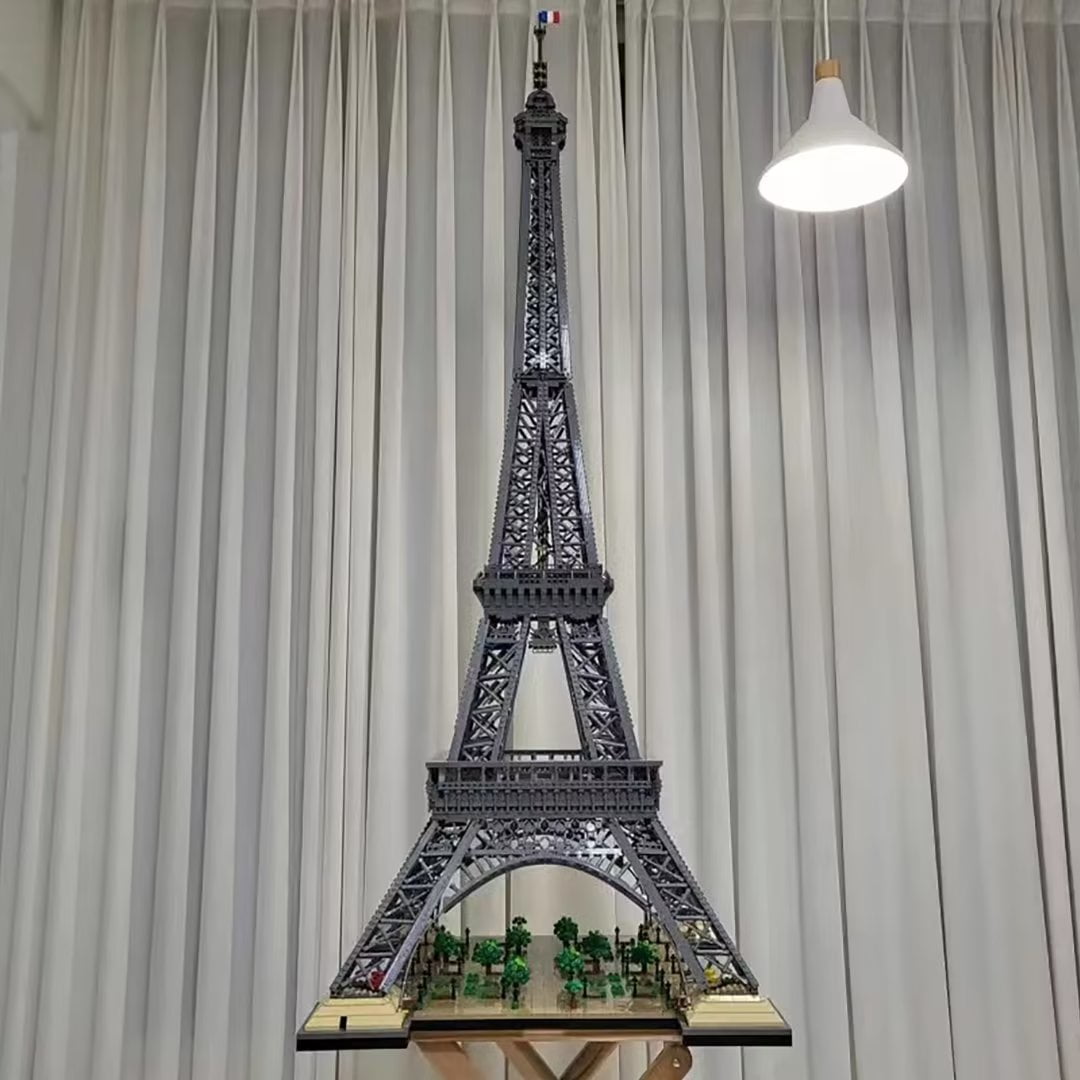 10000 pcs Building Blocks, Eiffel Tower Cruise Building Blocks 60 inch ...