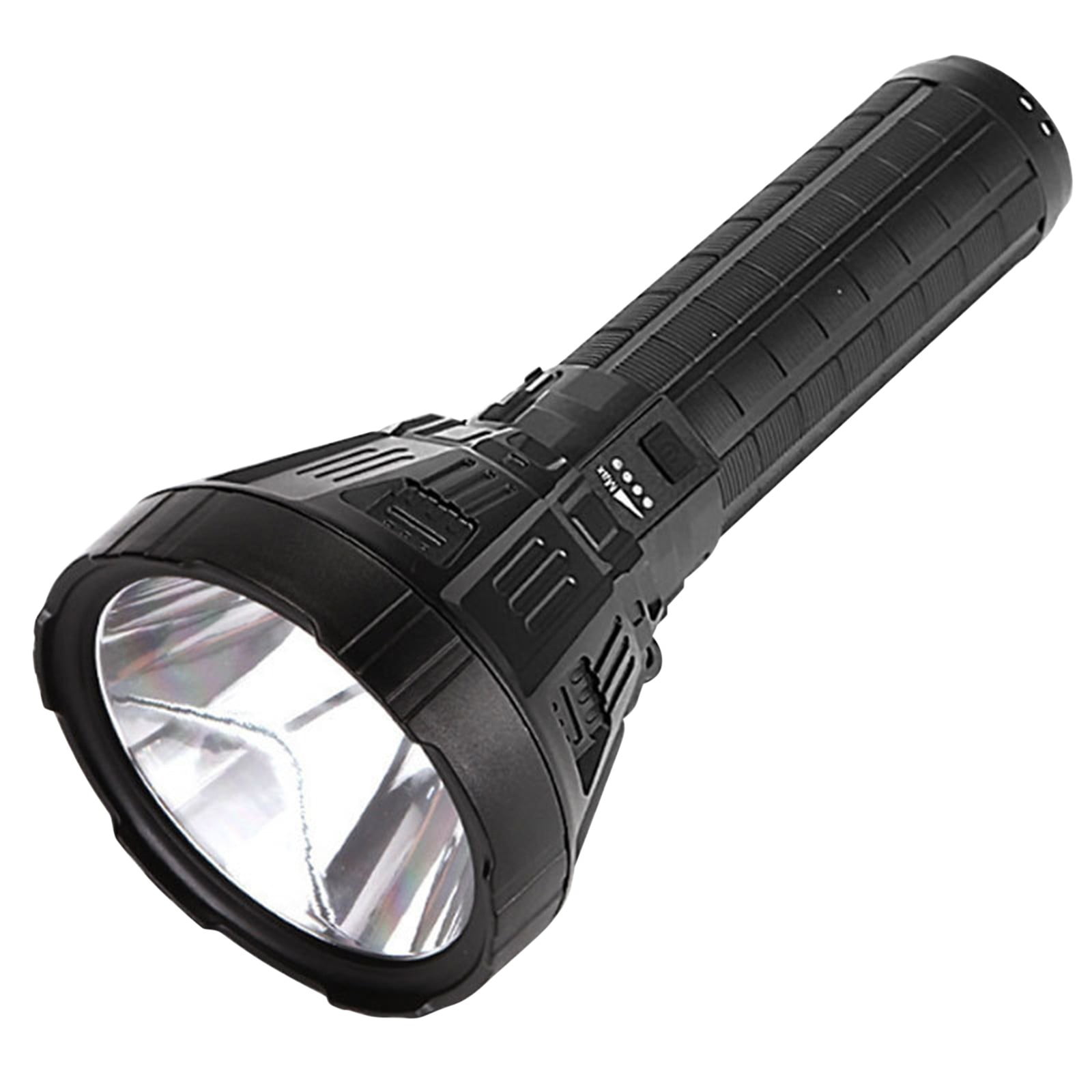 100000 Lumens LED Flashlight USB Rechargeable Military Torch 5 Modes ...