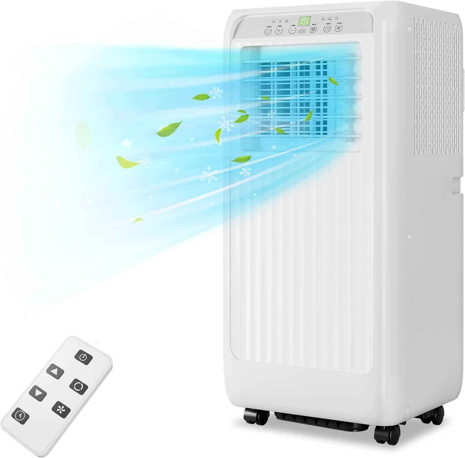 10000Btu Portable Air Conditioner 4-in-1 Portable AC Unit Cool up to ...