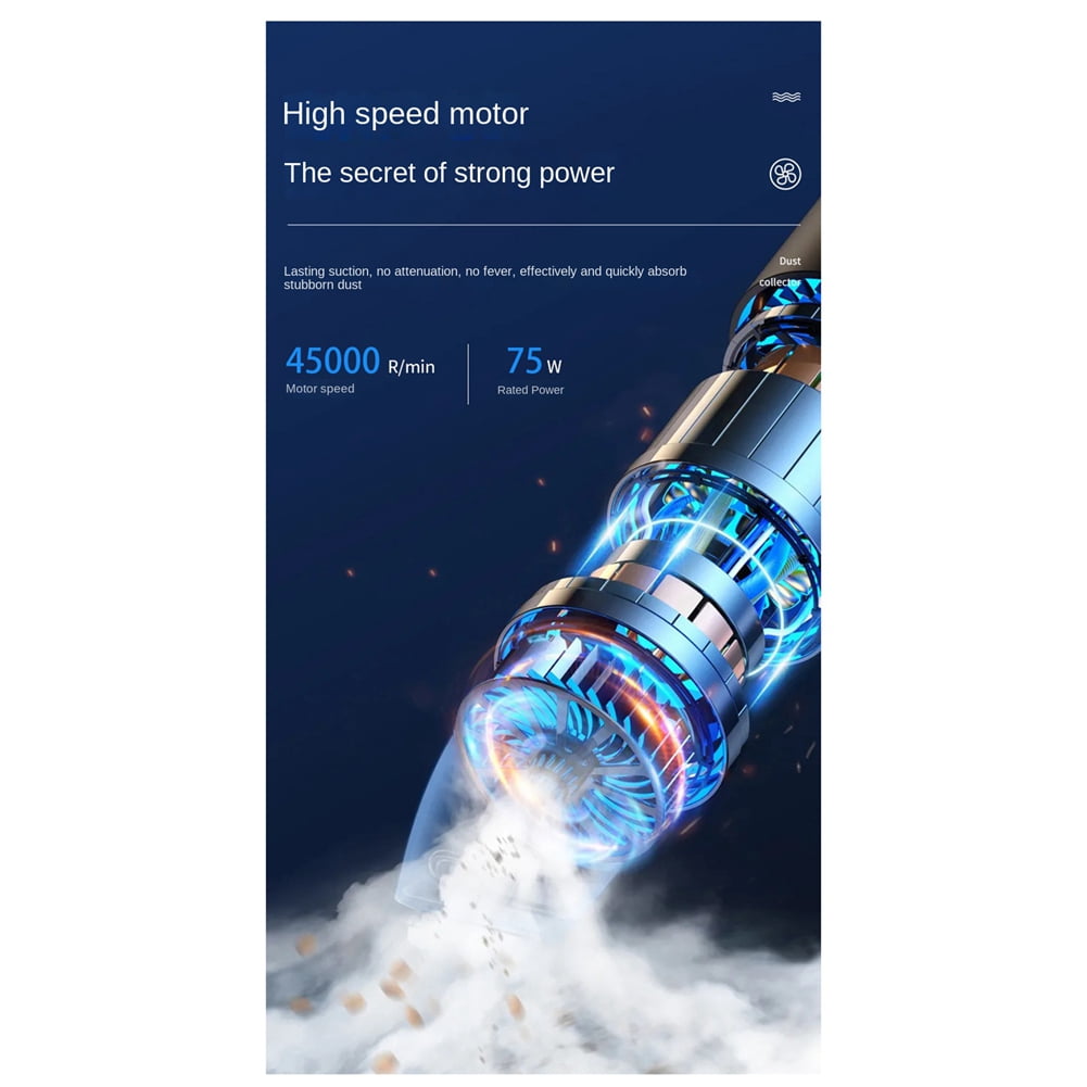 10000MAh USB Wireless Dust Blower High- Hair Dryer Home Computer ...