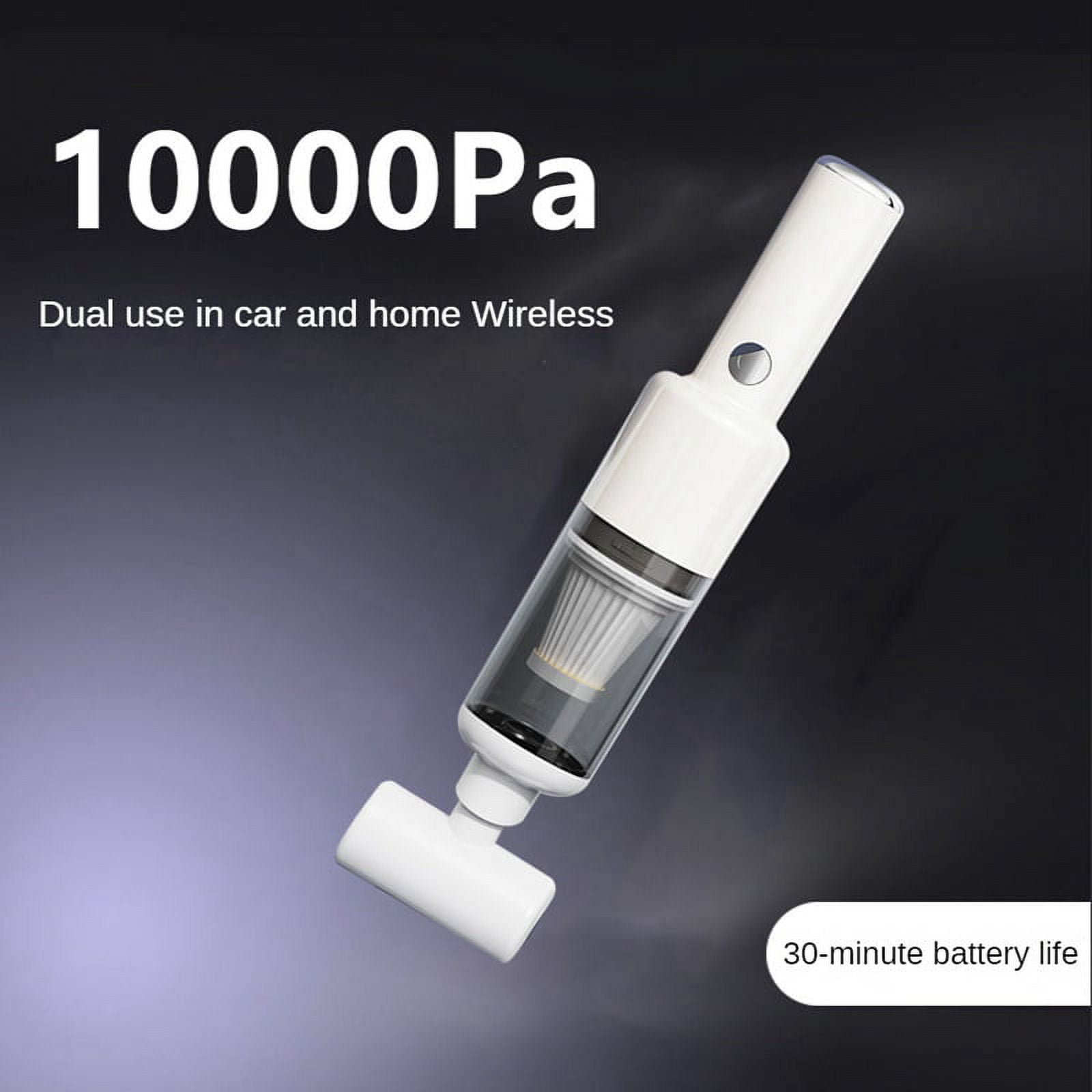 10000pa 2 In 1 Car Vacuum Cleaner Wireless Charging Air Duster Handheld