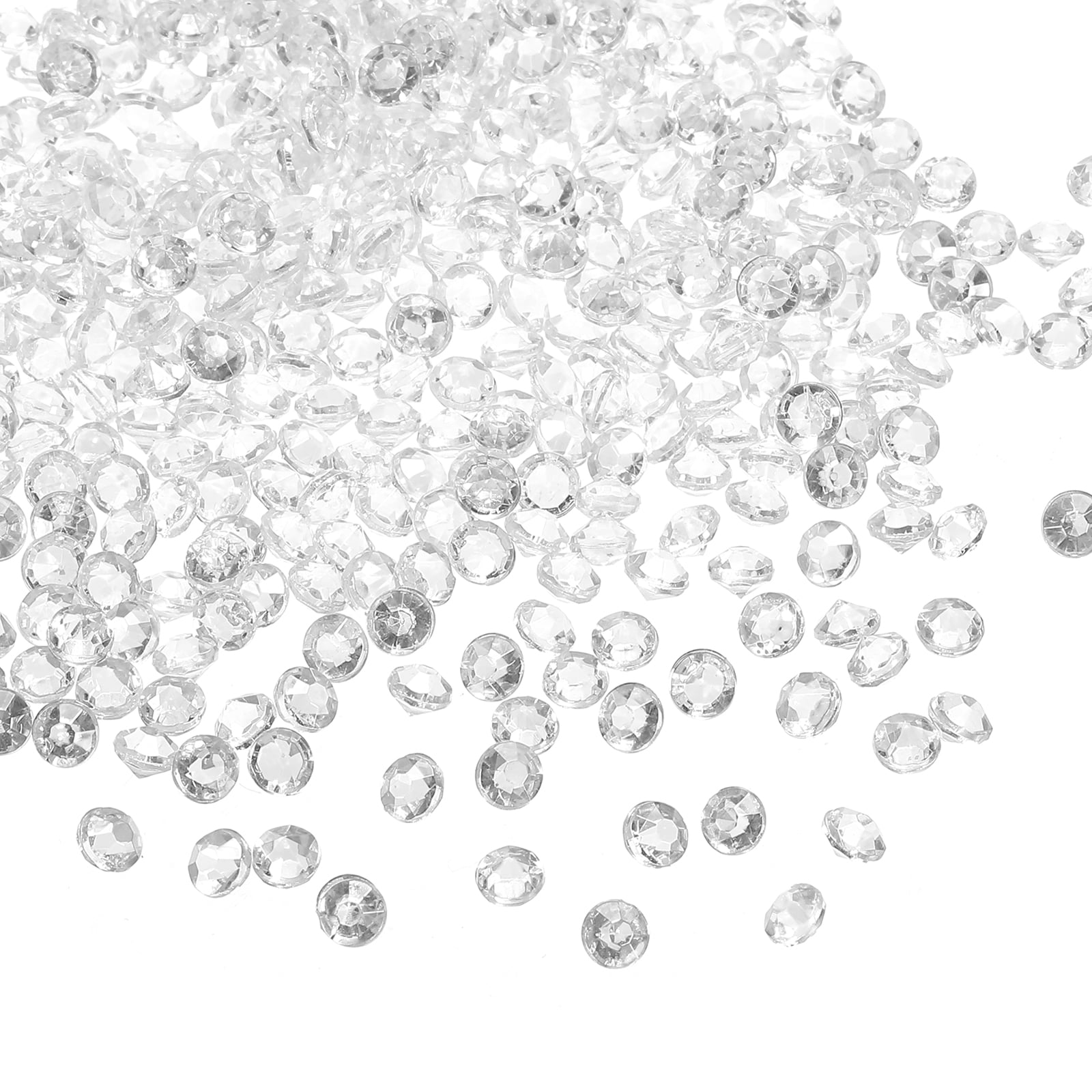 10000Pcs Acrylic Wedding Diamonds 4mm Table Scatter Confetti Crystals ...