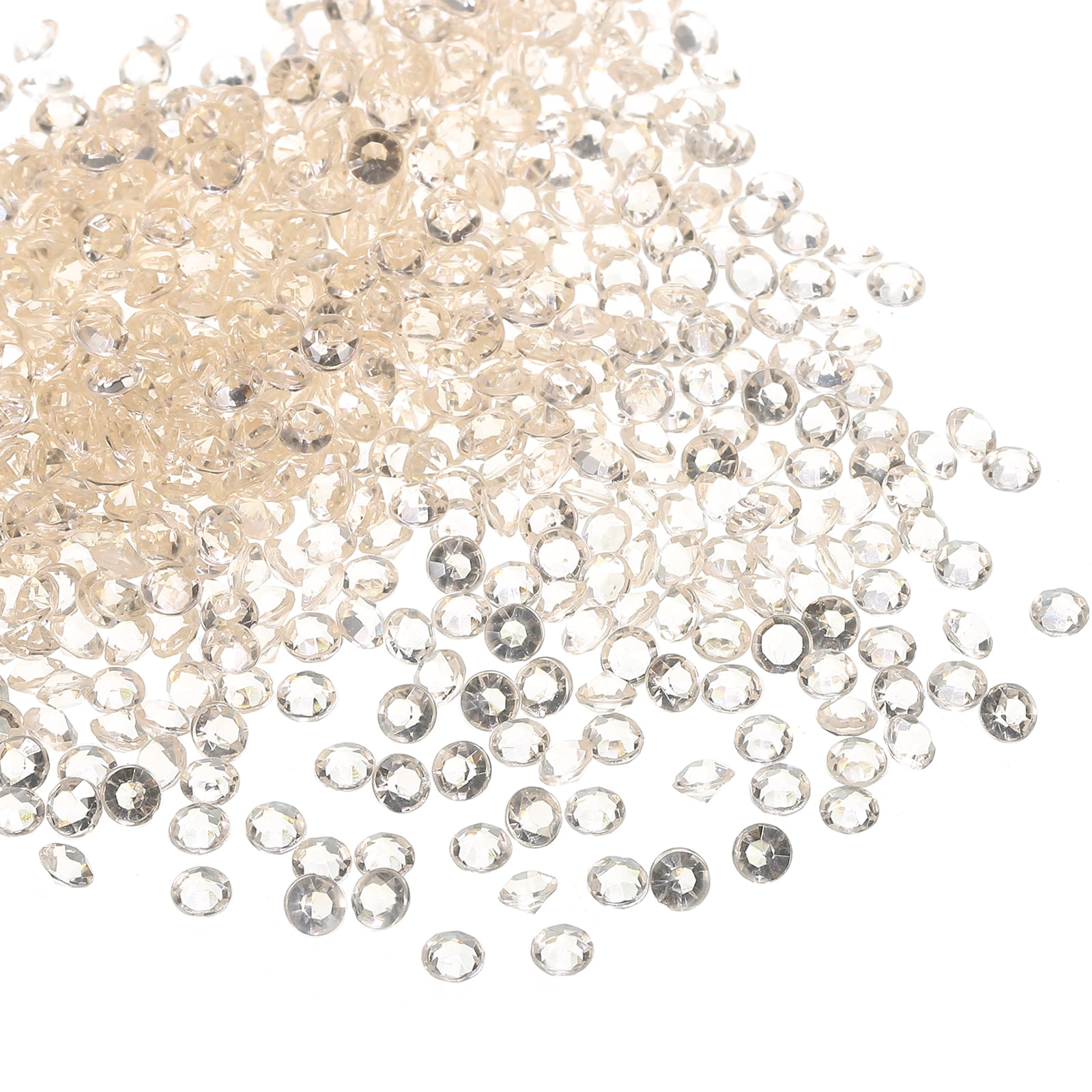 10000Pcs Acrylic Wedding Diamonds 4mm Table Scatter Confetti Crystals ...
