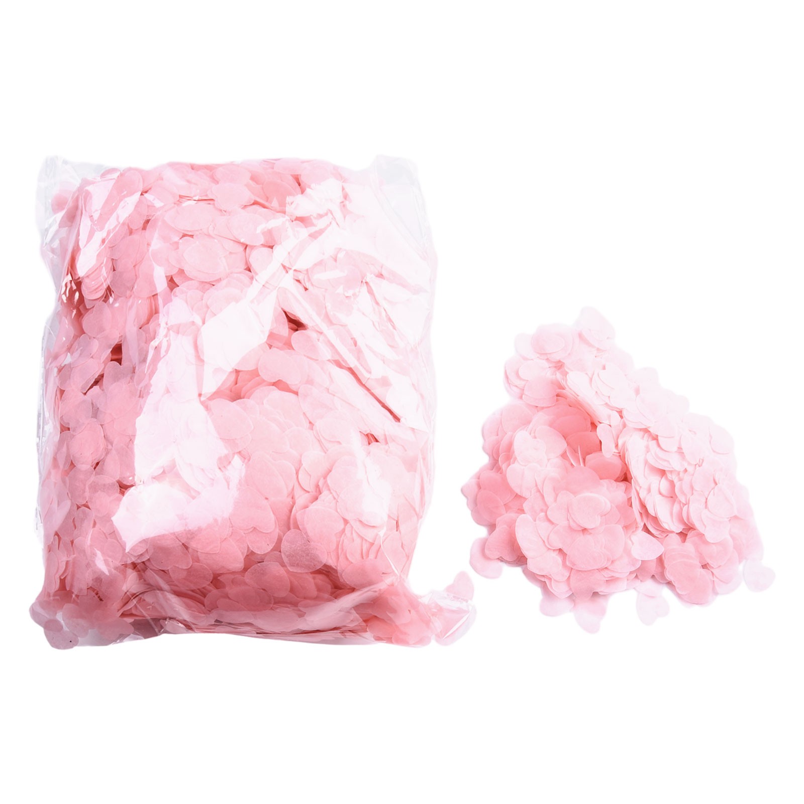 10000Pcs Tissue Paper Biodegradable White Heart Confetti Birthday Party ...
