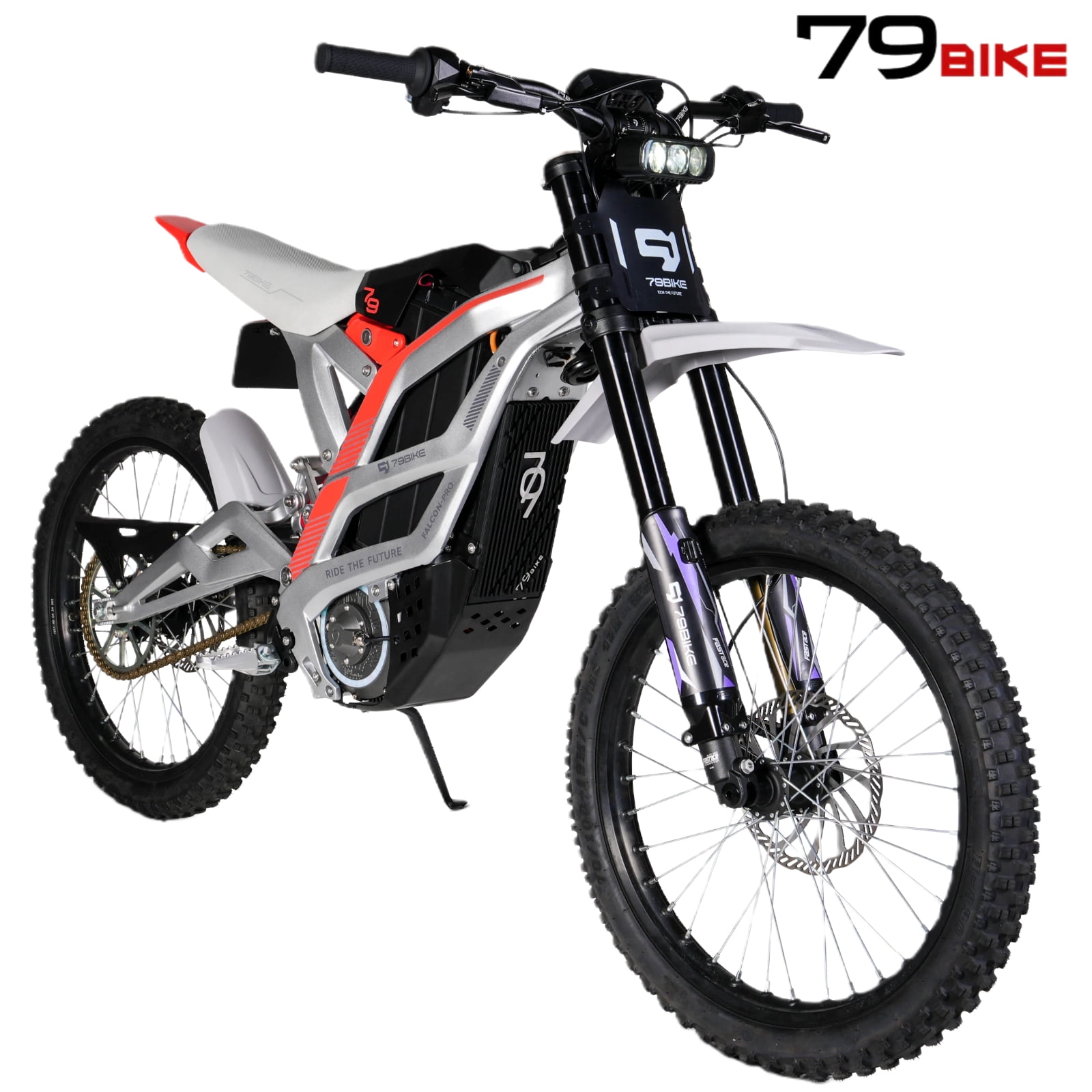 10000W(Peak) Mid-Mounted Motor 79Bike Falcon Pro Off-Road Electric ...