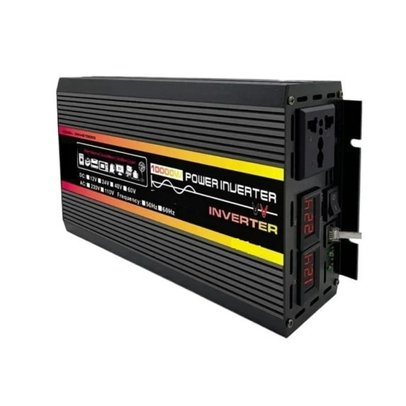 10000W Pure Sine Wave Power Inverter Voltage Transformer Digital ...