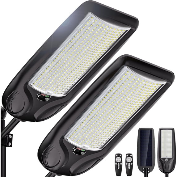 10000W Solar Street Lights Outdoor IP66 , Heavy Duty Solar LED Flood ...