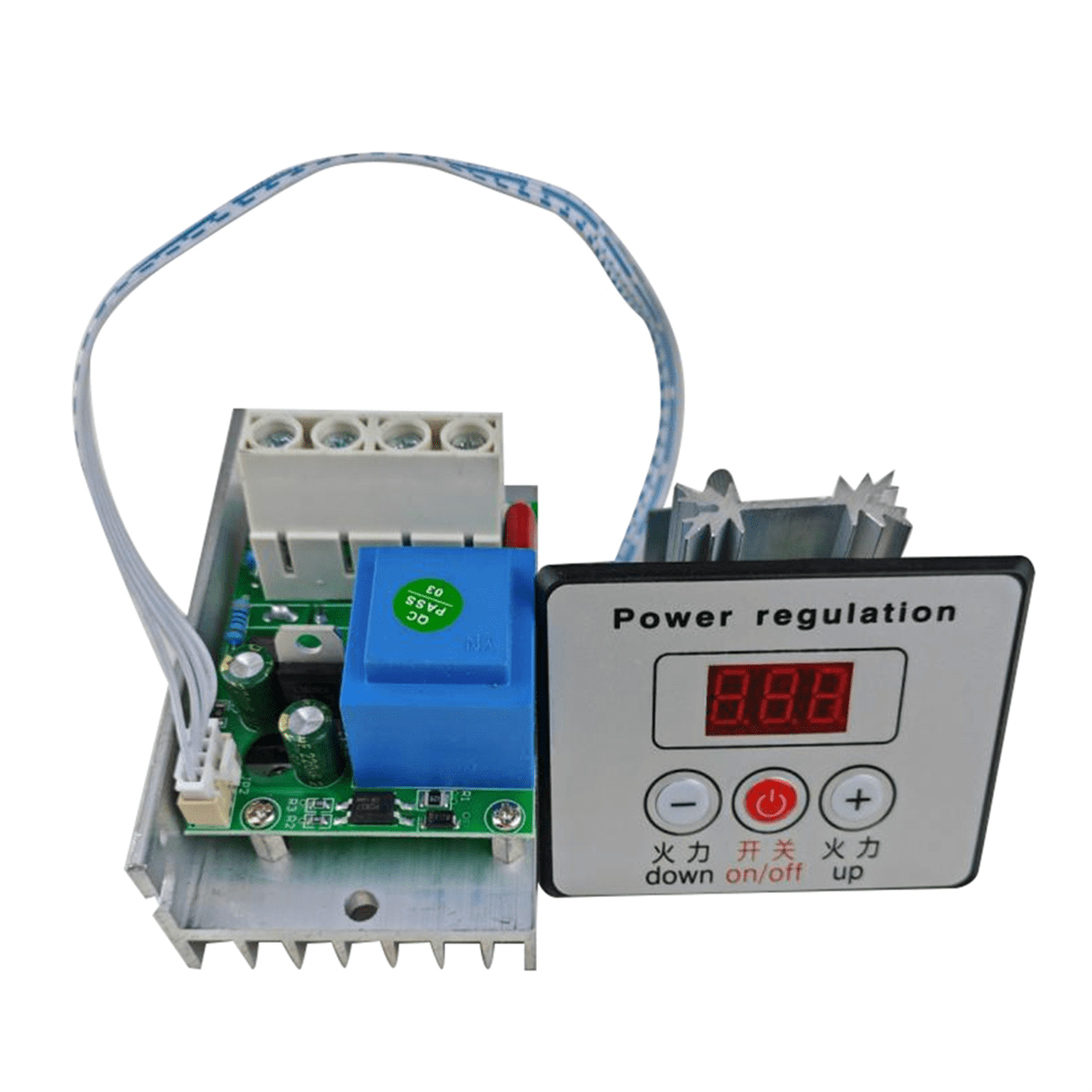 10000W Thyristor Power Regulator SCR Voltage Regulator High Power ...