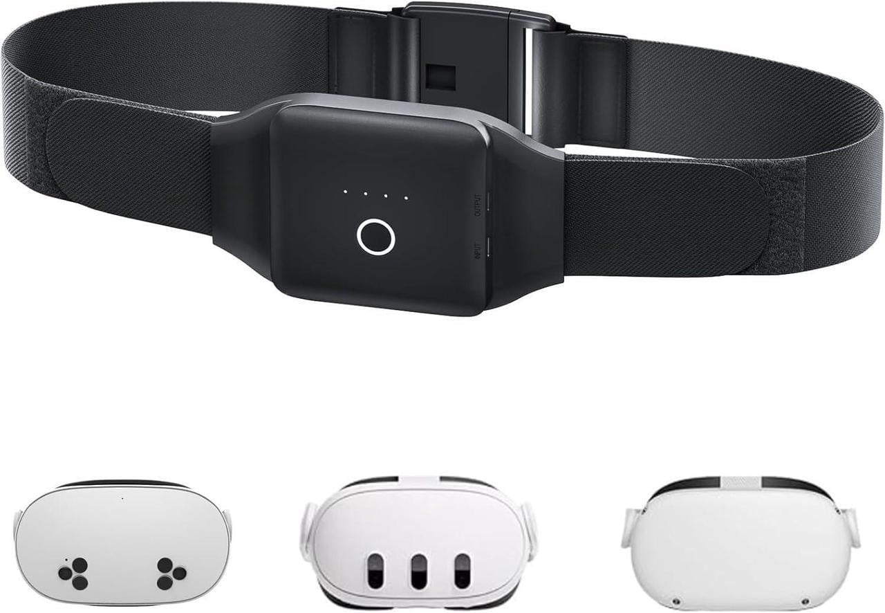 10000mAh Battery Pack Compatible with Meta Oculus Quest 3S/3/2 30W Fast ...