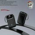 10000mAh Cartoon Power Bank | Multi-Speed Charging, 4 Built-in Cables ...