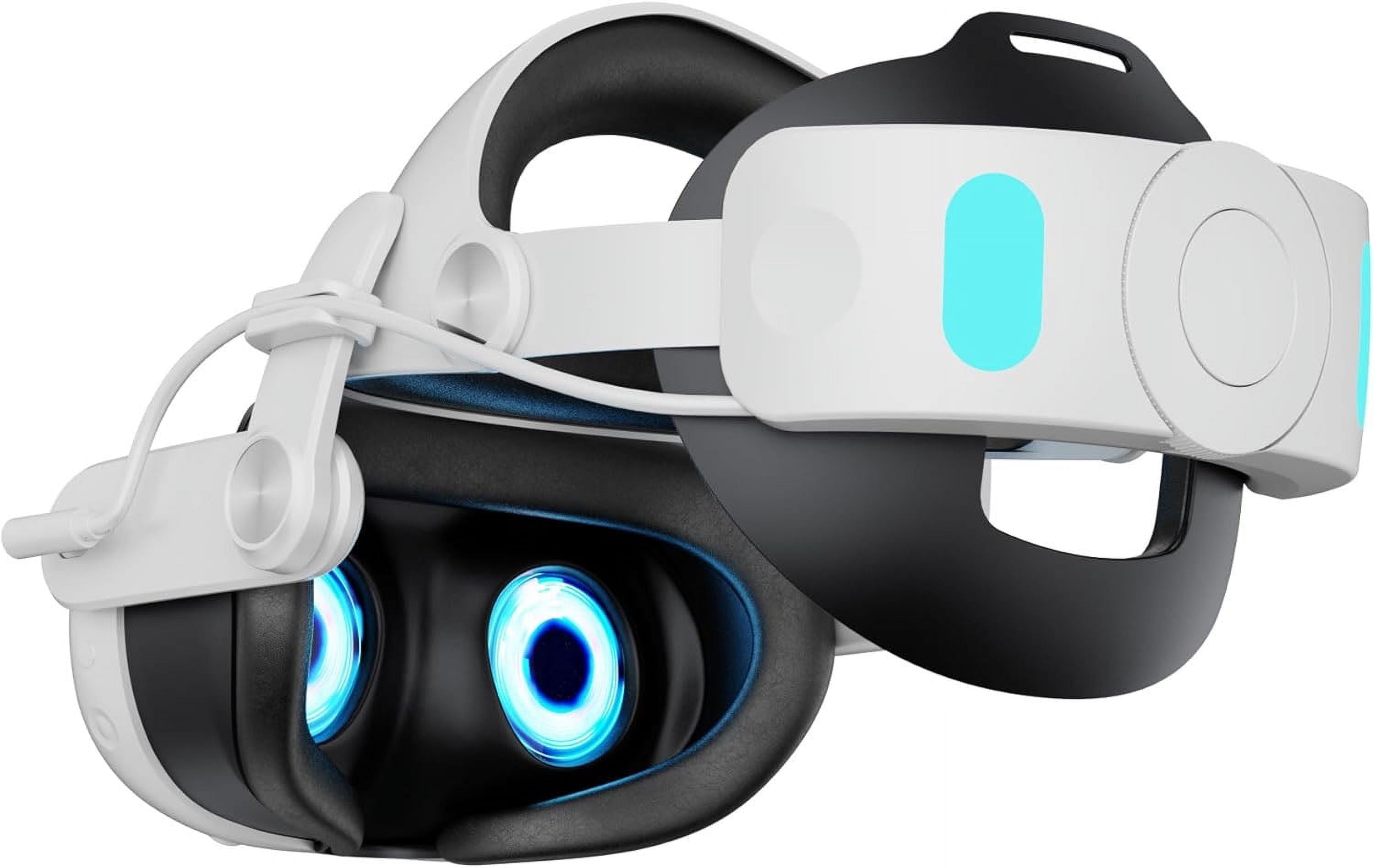 10000mAh Head Strap Compatible with Meta Quest 3S/Quest 3 Accessories ...
