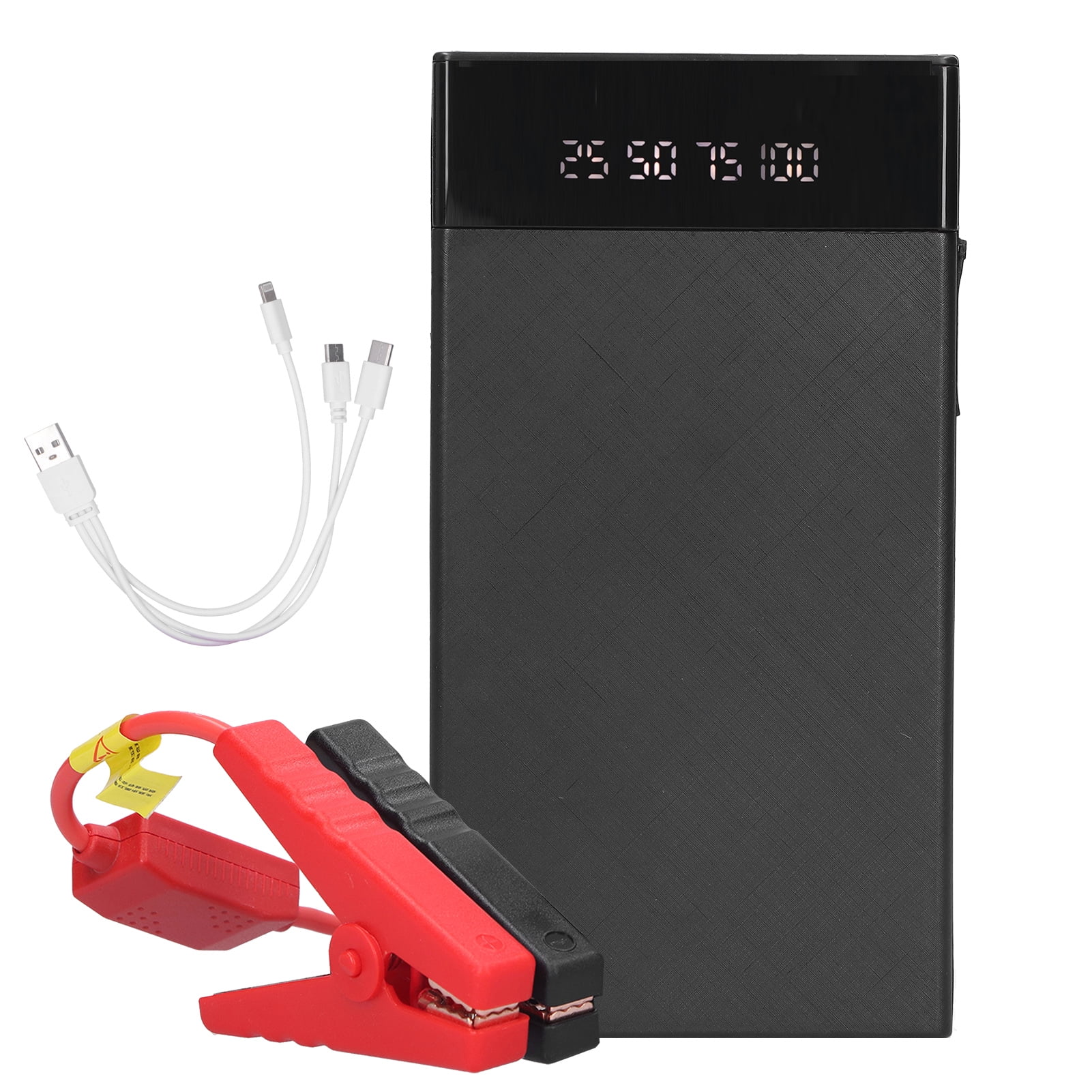 10000mAh Jump Starter Emergency Start Power Supply with Digital Display ...