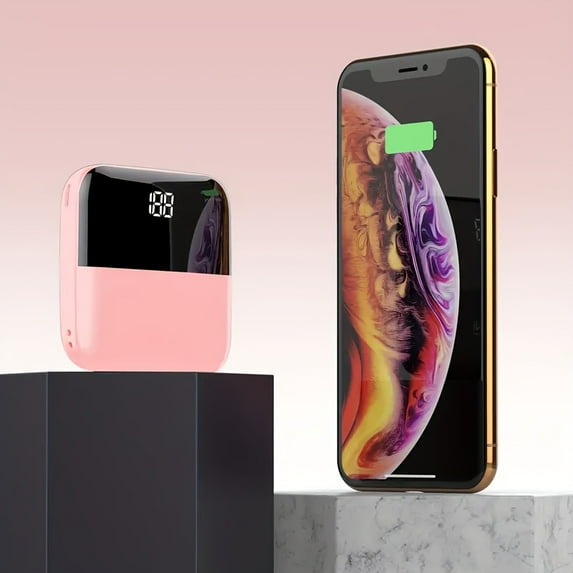 10000mAh Portable Pocket Power Bank, Mini Size And Large Capacity, Fast ...