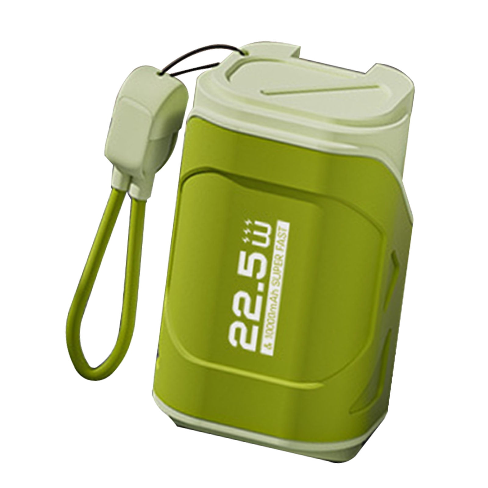 10000mAh Power Bank with AC Wall Plug and Cable 22.5W Fast Charge ...