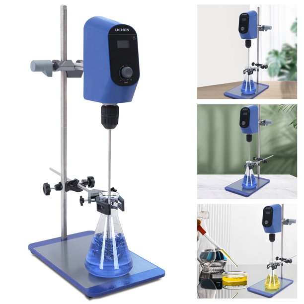 10000mPa·s Electric Overhead Stirrer Mixer Variable Speed Overhead 20L ...