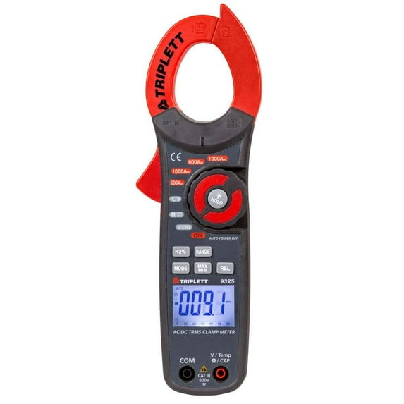 1000A AC/DC True RMS Clamp Meter - Walmart.com