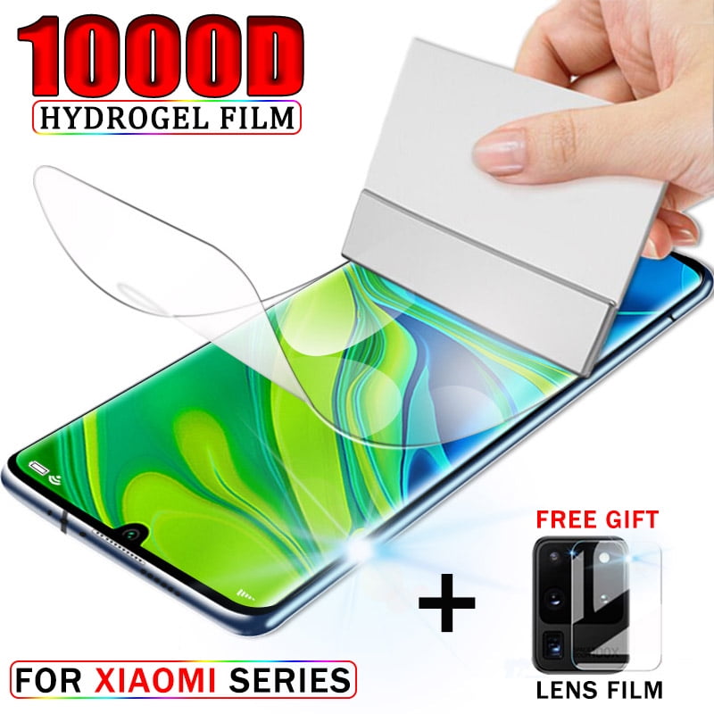 1000D Hydrogel Film For Xiaomi Mi 11 Ultra Screen Protector For Xiaomi Mi 10T Note 10 9 8 9T 9SE ...