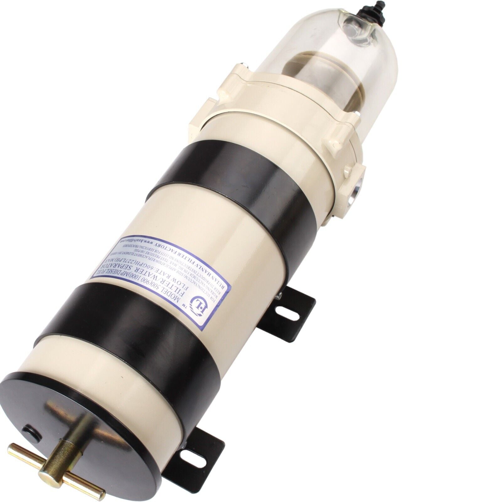 1000FG Diesel Engine Fuel Water Separator Assembly 30 Micron Element ...