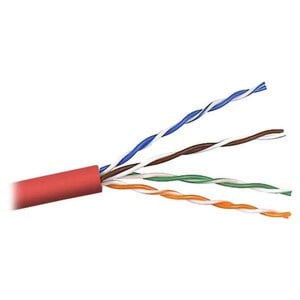1000FT CAT6 RED BULK GIGABIT FAST STRANDED 24AWG NO RETURNS - Walmart.com