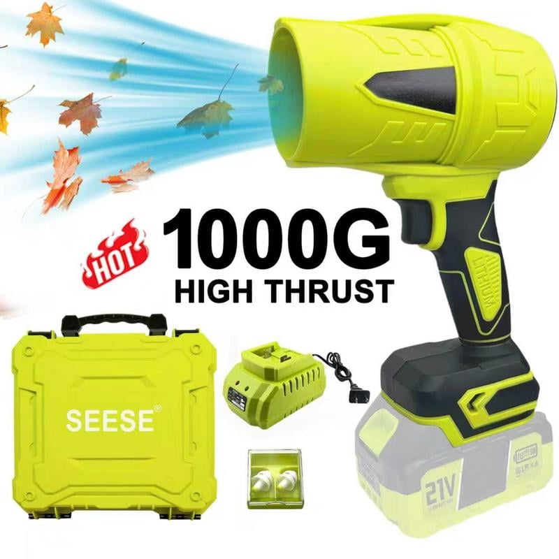 1000G-Wind Thrust Cordless Turbo Super Power Leaf Blower with Violent ...